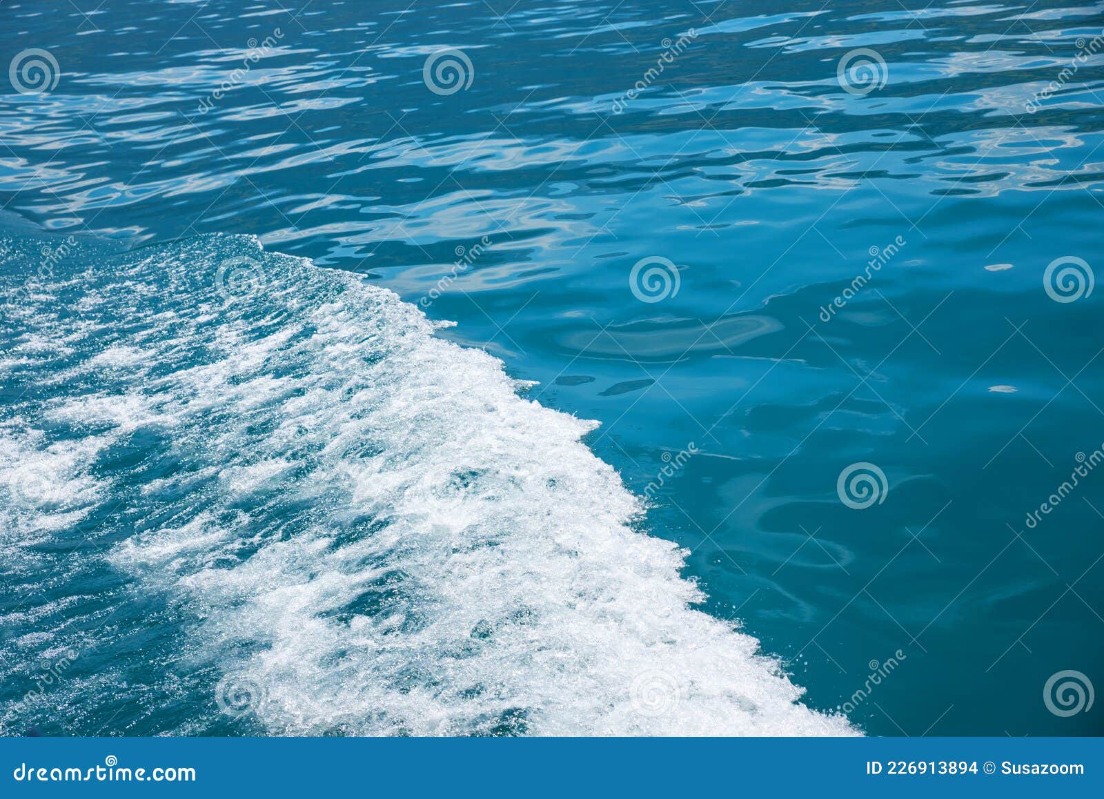 Bow Wave of a Ship, Water Background Stock Photo - Image of bubbling ...