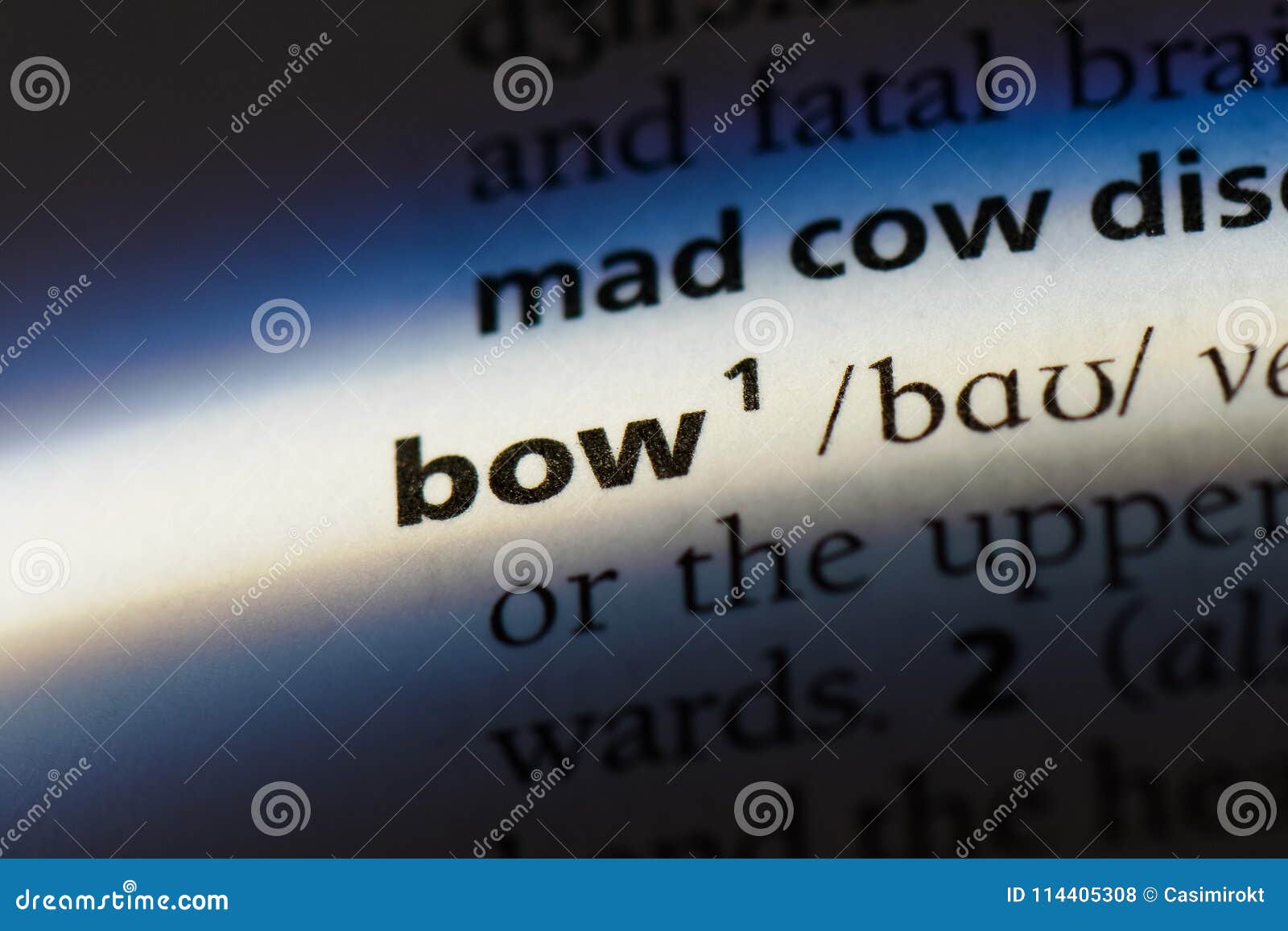 Bow stock photo. Image of writing, macro, definition - 114405308