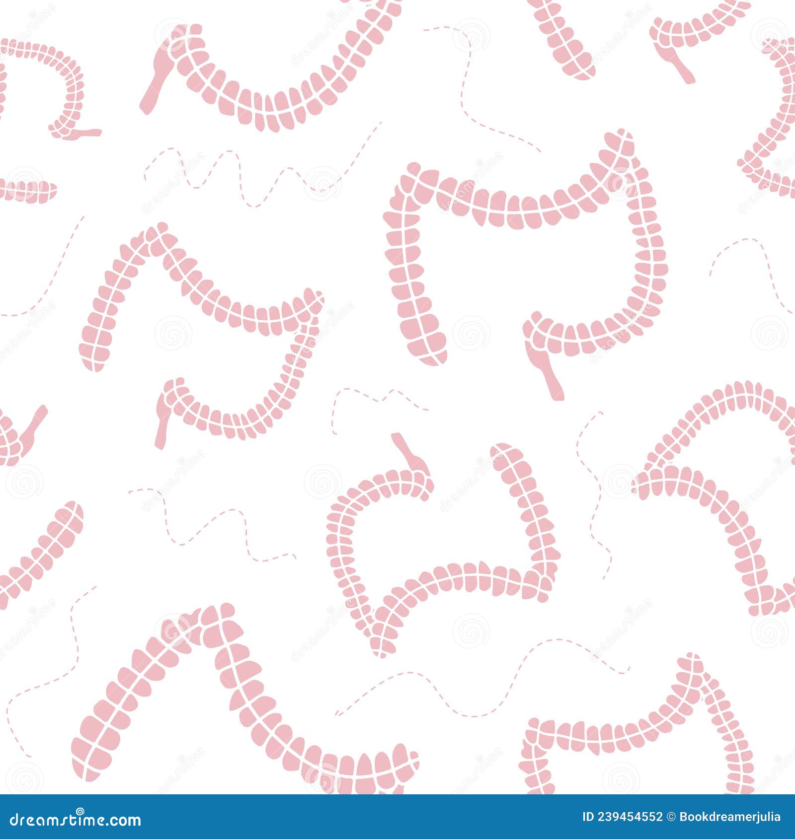 Bowel Texture Repeating Pattern for Gastroenterologist Background. Fun ...