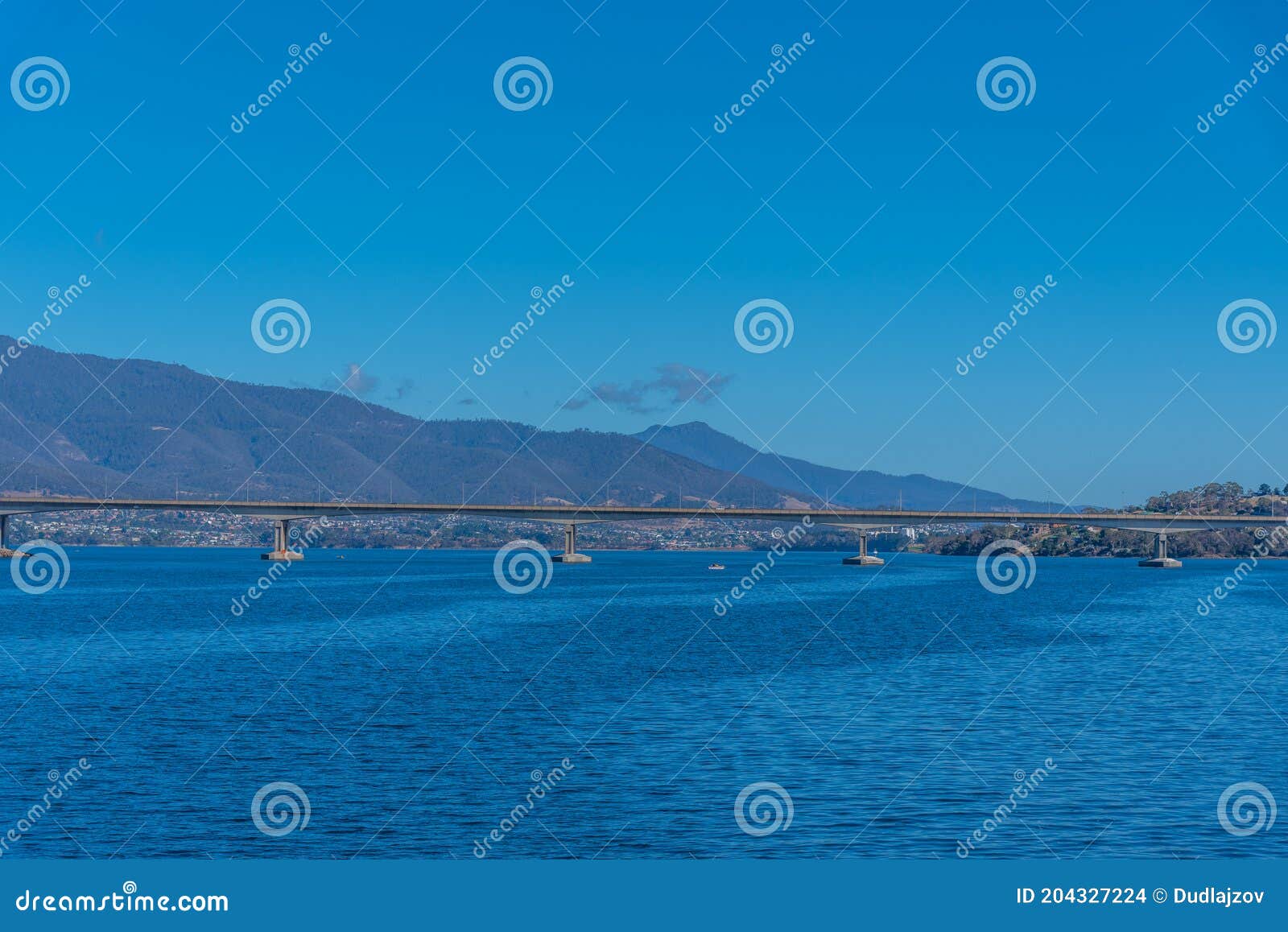 Bowen Bridge in Hobart, Australia Stock Photo - Image of derwent ...