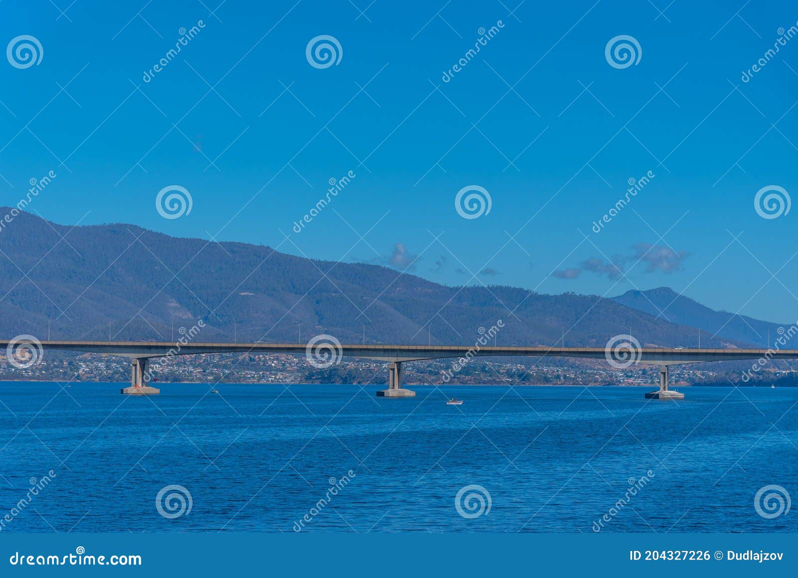Bowen Bridge in Hobart, Australia Stock Photo - Image of crossing ...