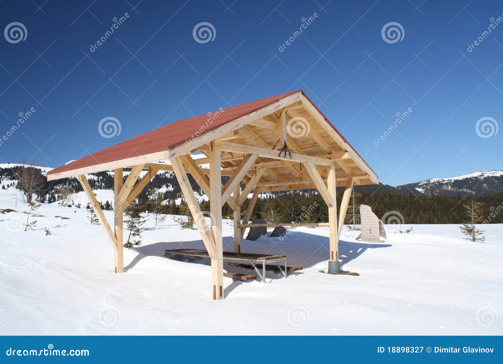 Bower stock image. Image of mountain, winter, outdoor - 18898327