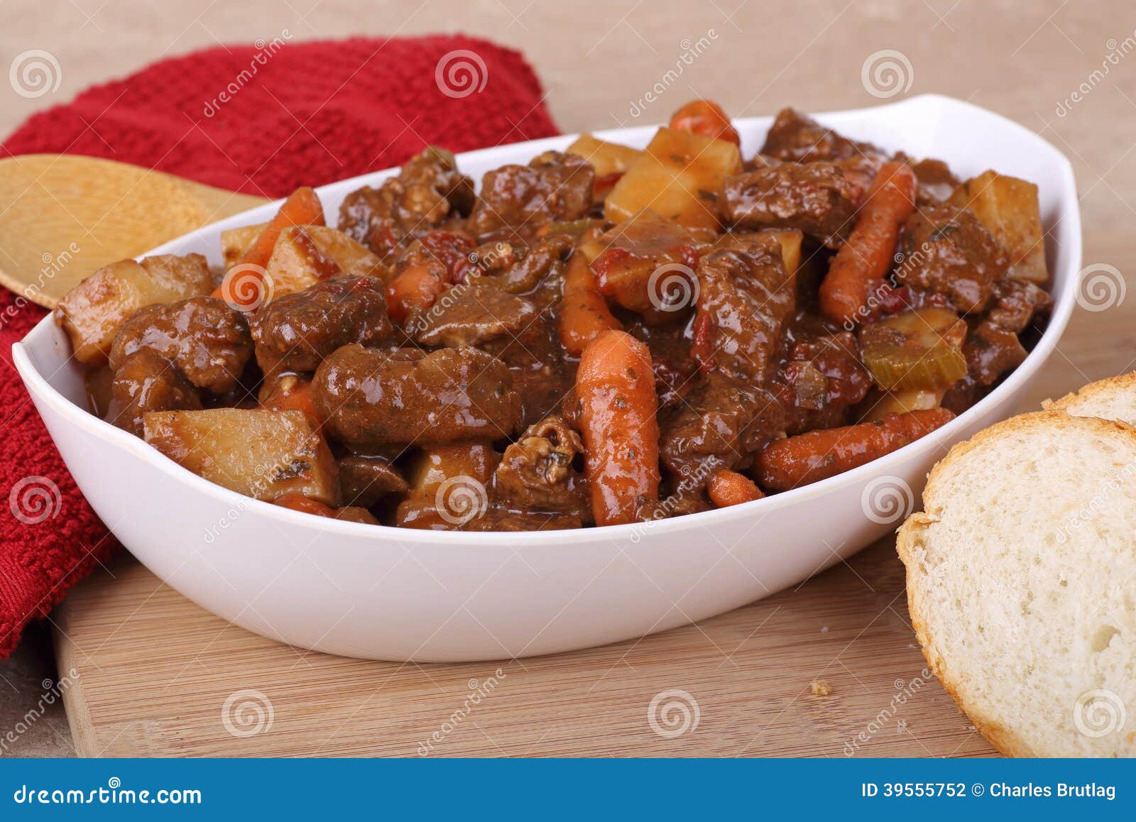 Bowl of Beef Stew stock photo. Image of carrot, dinner - 39555752