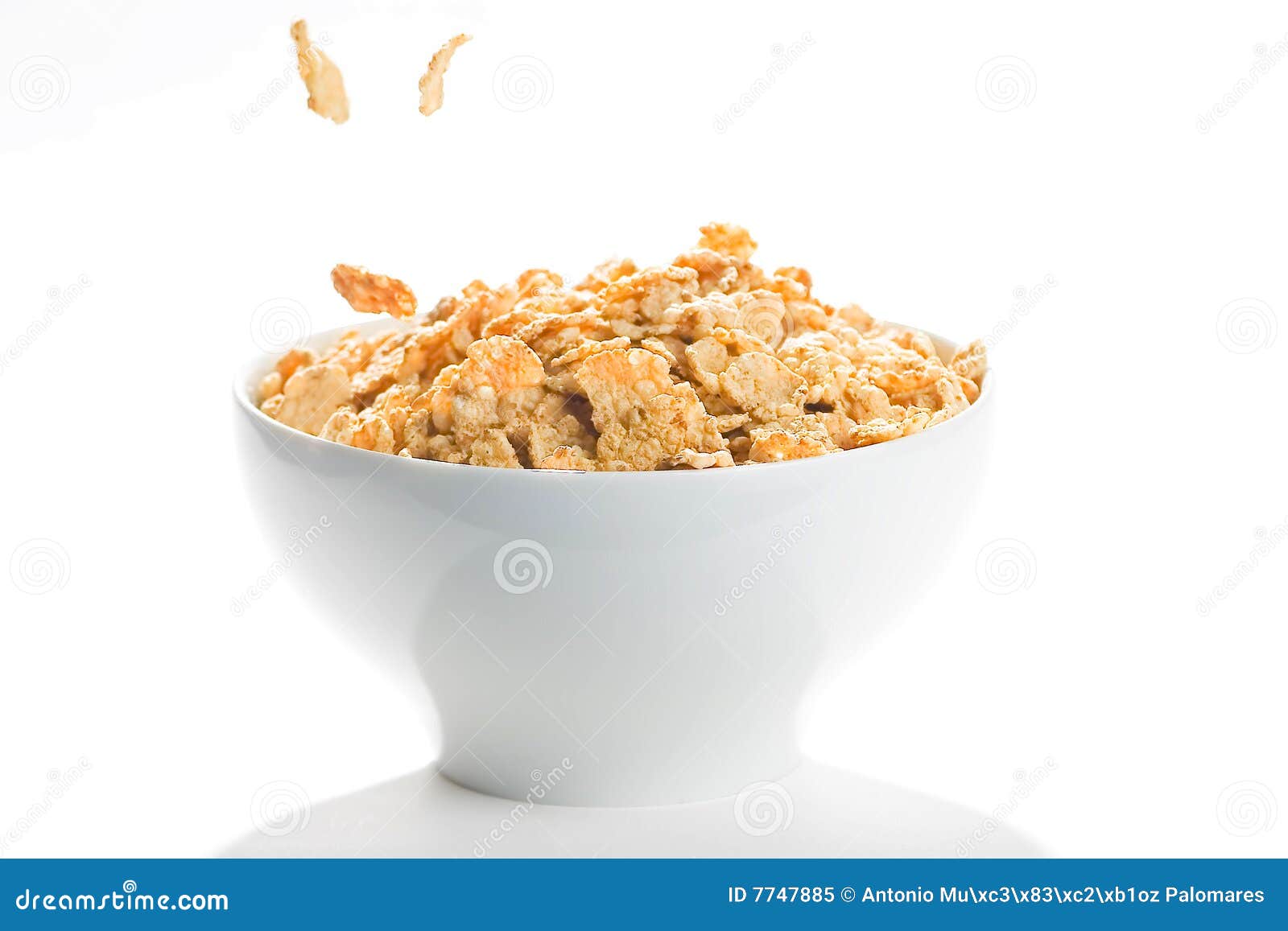 Bowl of Cereal with Raisins Stock Image - Image of diet, grain: 7747885
