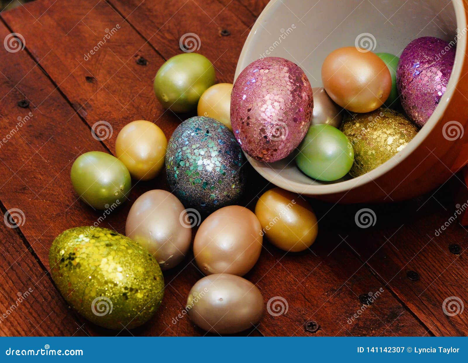 Color plastic eggs stock image. Image of eggs, colorful - 141142307
