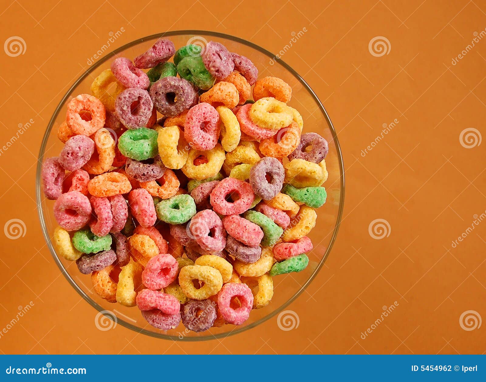 Bowl Of Colourful Cereal Picture. Image: 5454962