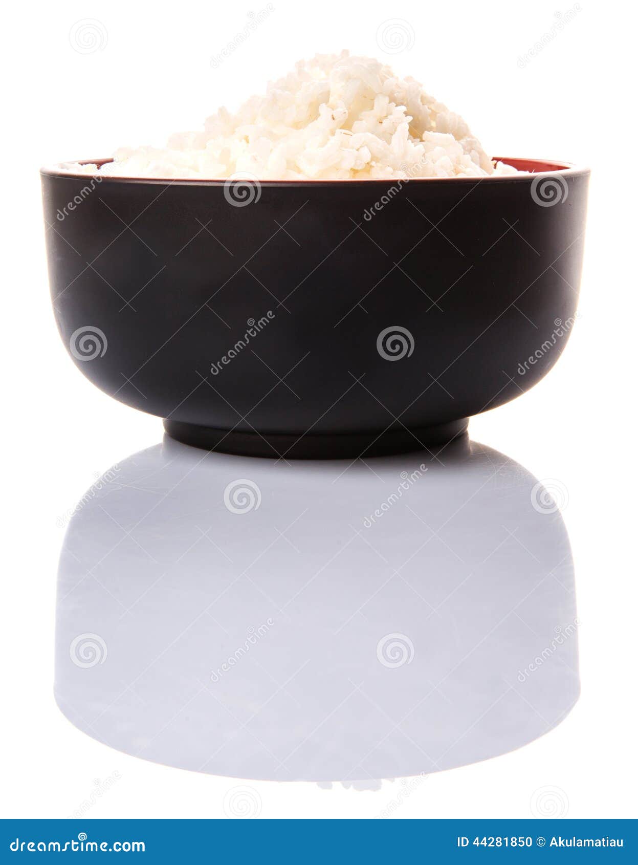 A Bowl of Cooked Rice IV stock photo. Image of grain - 44281850