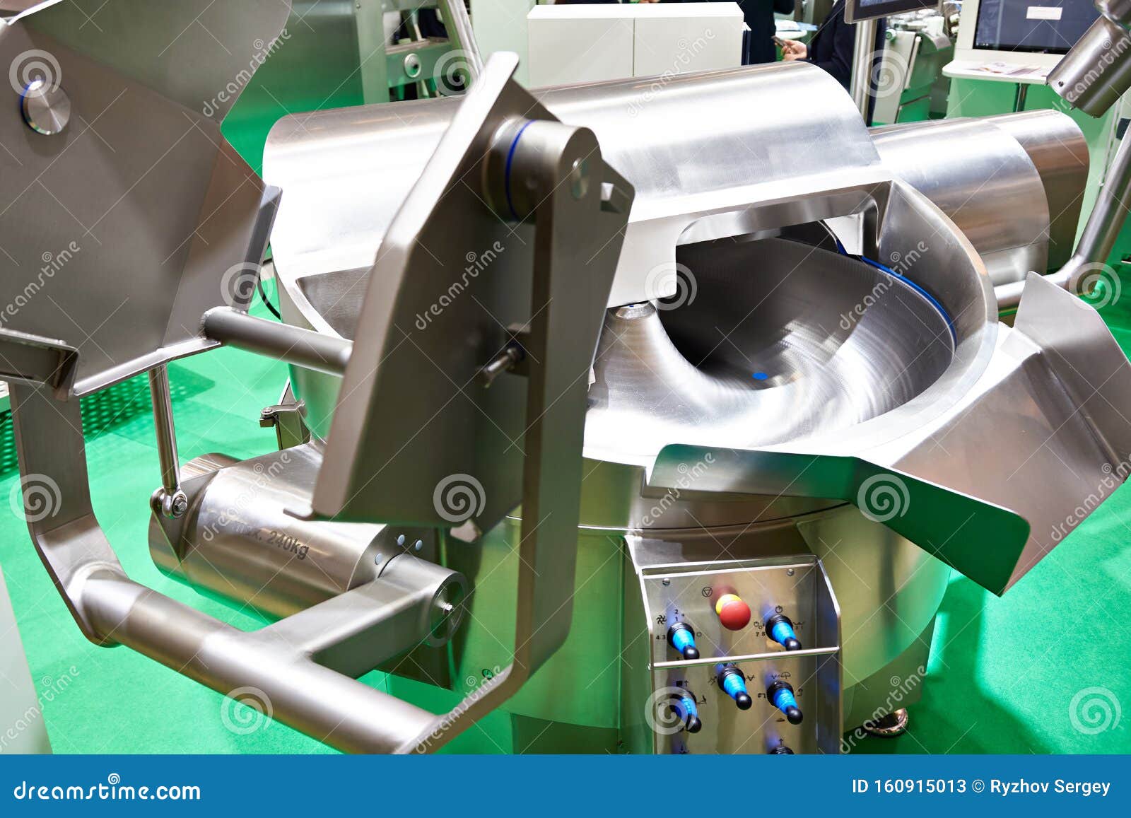 Bowl Cutter for Sausage Minced Meat Stock Image - Image of accessory ...