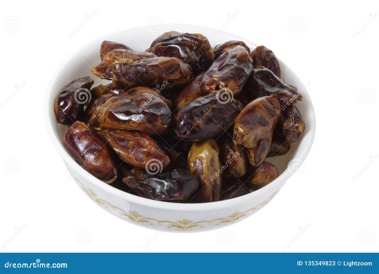 Bowl of Dates stock image. Image of delicious, dates - 135349823