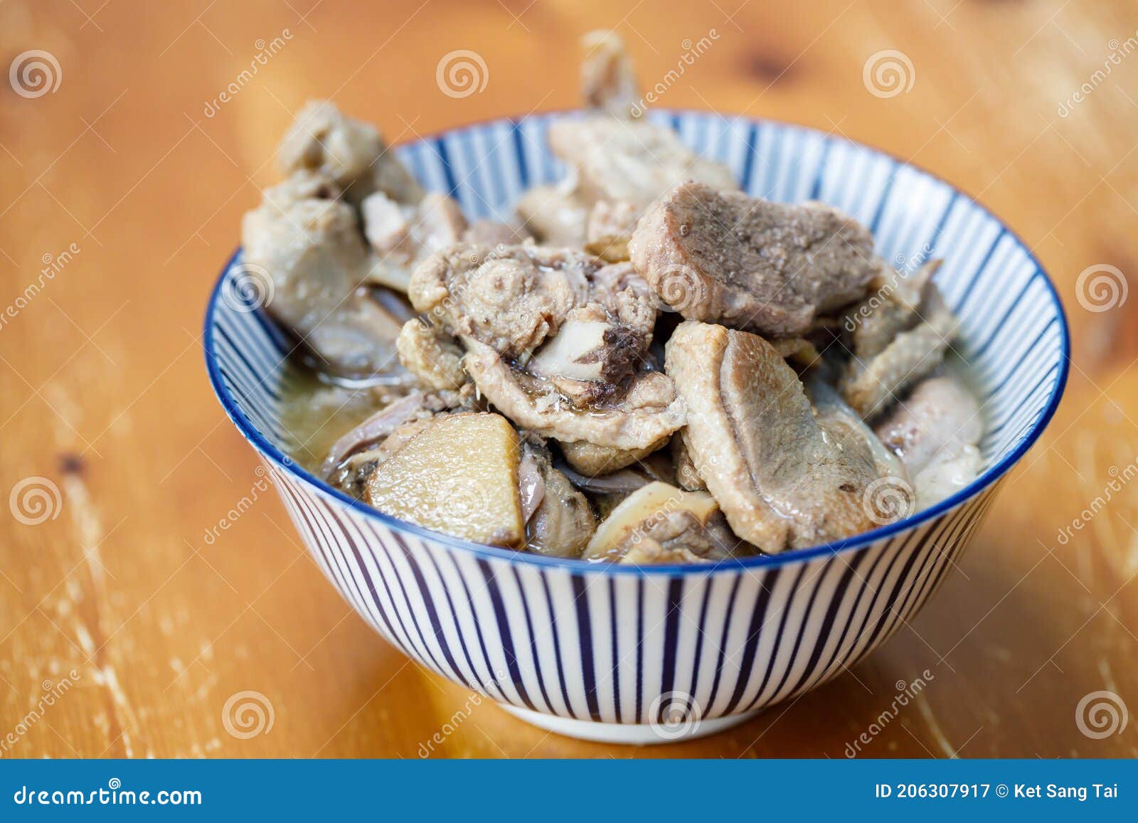 A Bowl of Delicious Taiwanese Ginger Duck Stock Image - Image of duck ...