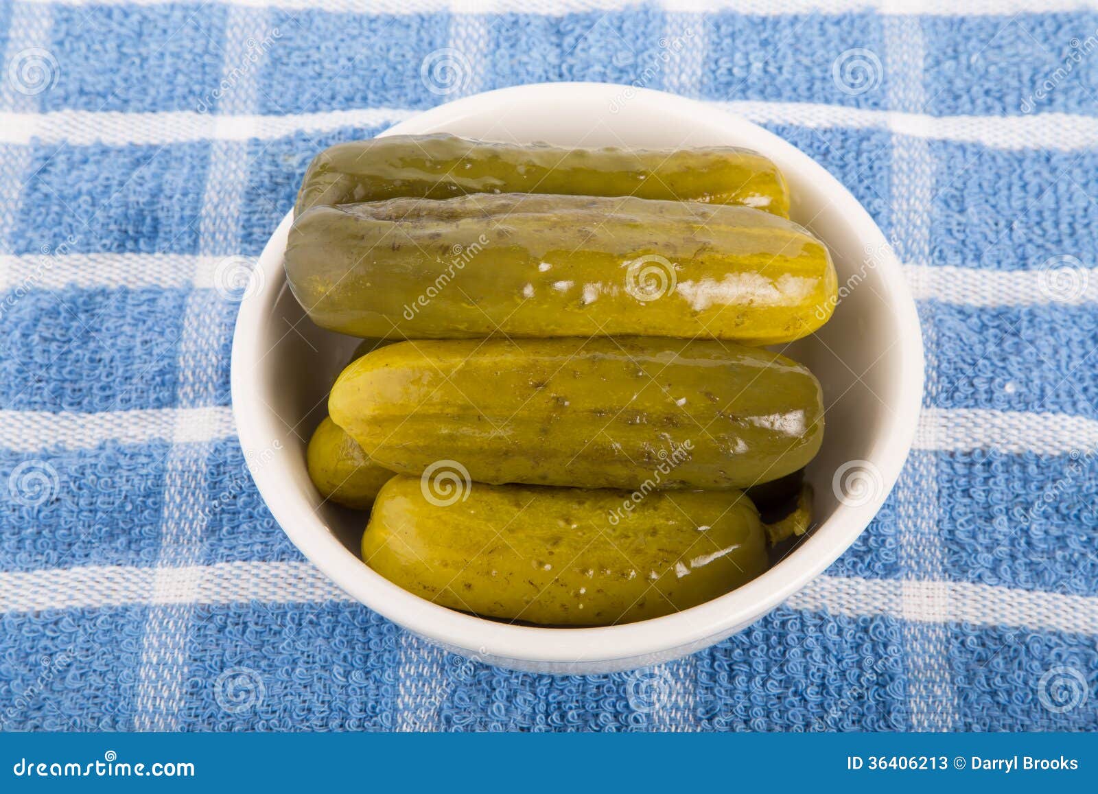 Bowl of Dill Pickles stock image. Image of fresh, bowl - 36406213