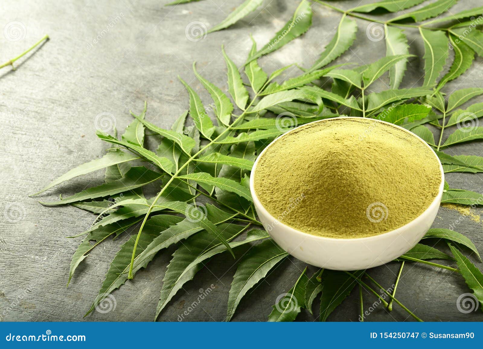 Organic Dry Neem (Azadirachta Indica) Powder. Stock Photography ... Organic Dry Neem (Azadirachta Indica) Powder. Stock Photography ...