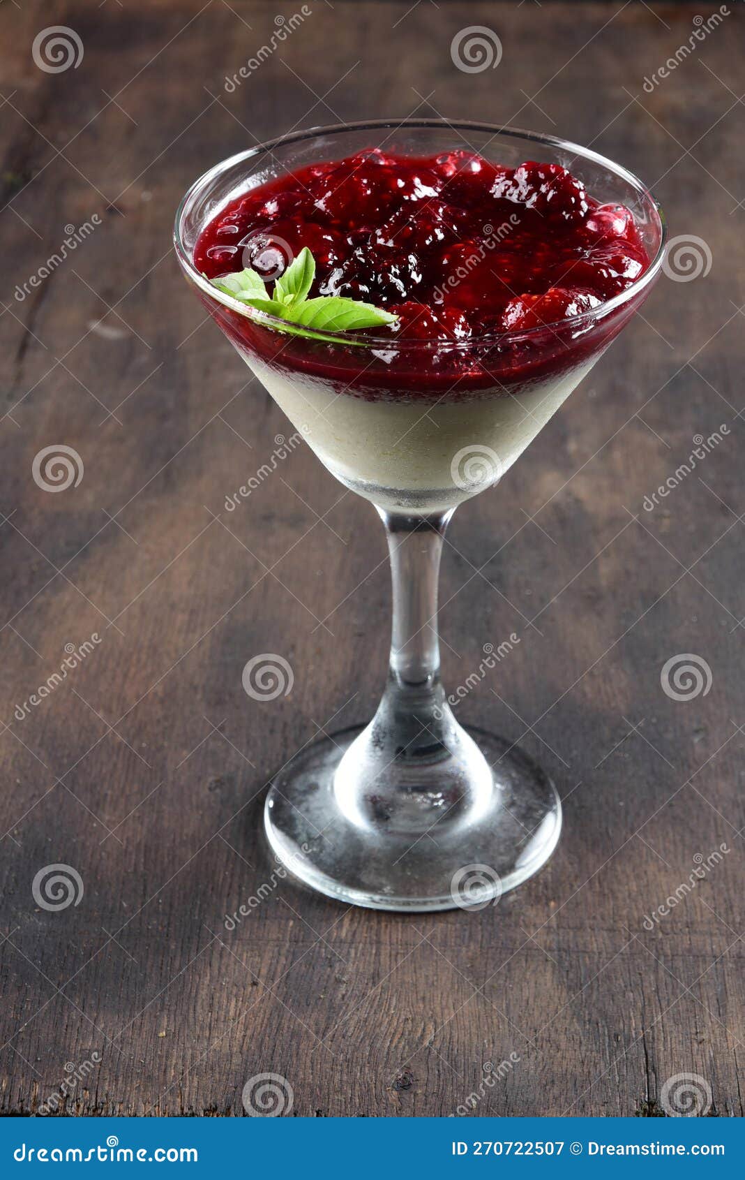 Bowl with Dulce De Leche with Red Fruit Syrup Stock Image - Image of ...