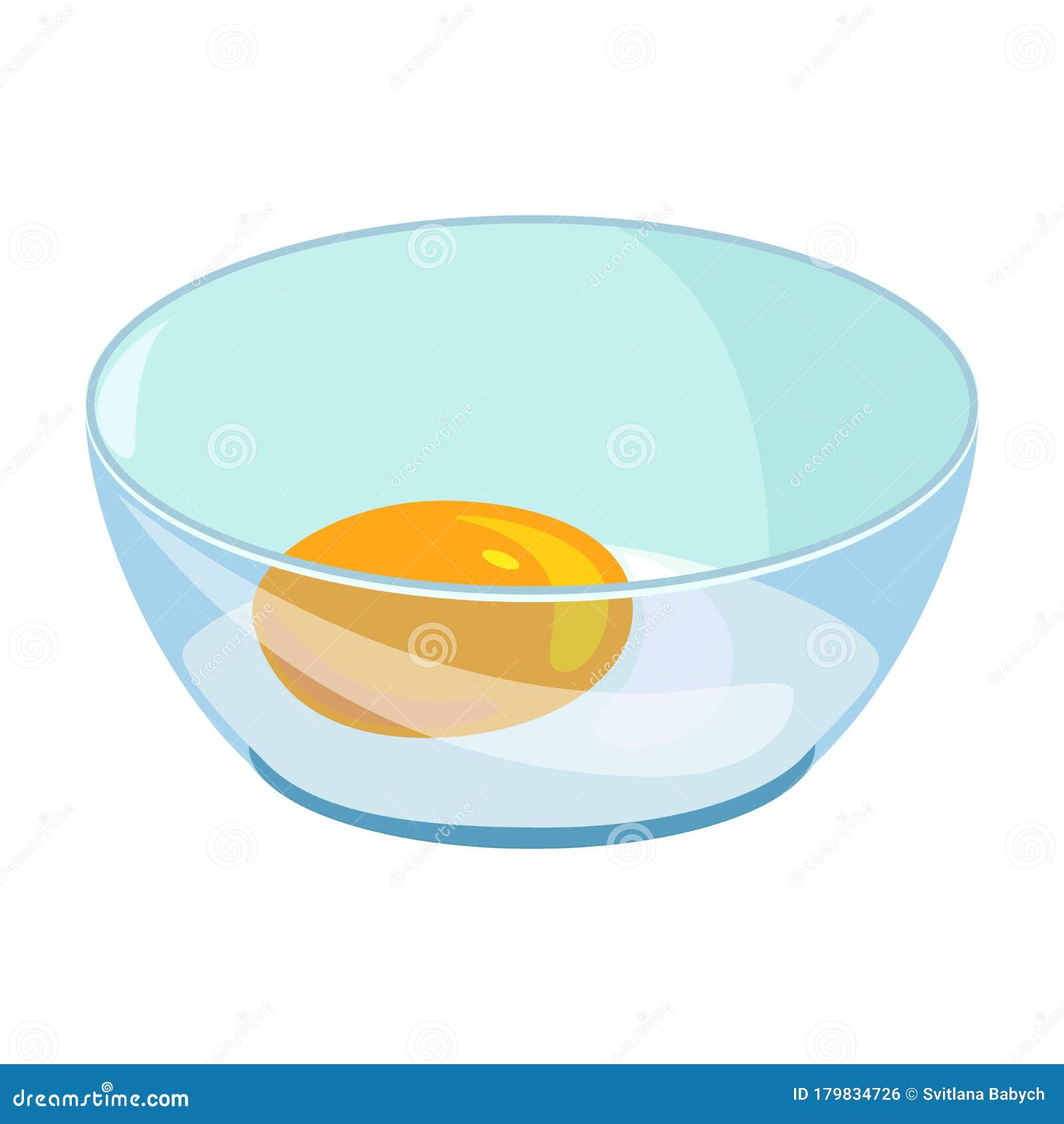 Bowl Flour Vector Icon.Cartoon Vector Icon Isolated on White Background ...