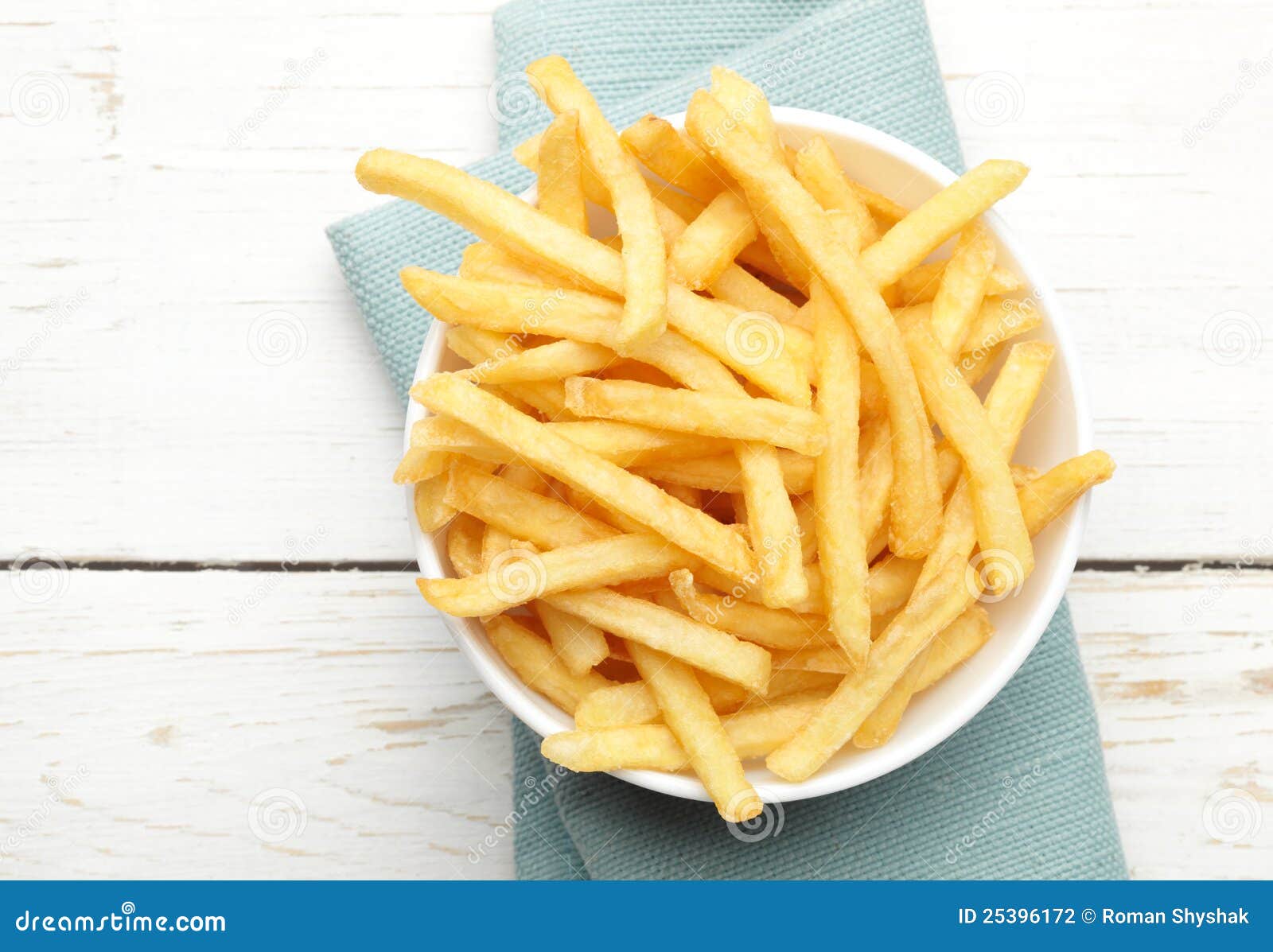 Bowl Of French Fries Stock Photography - Image: 25396172
