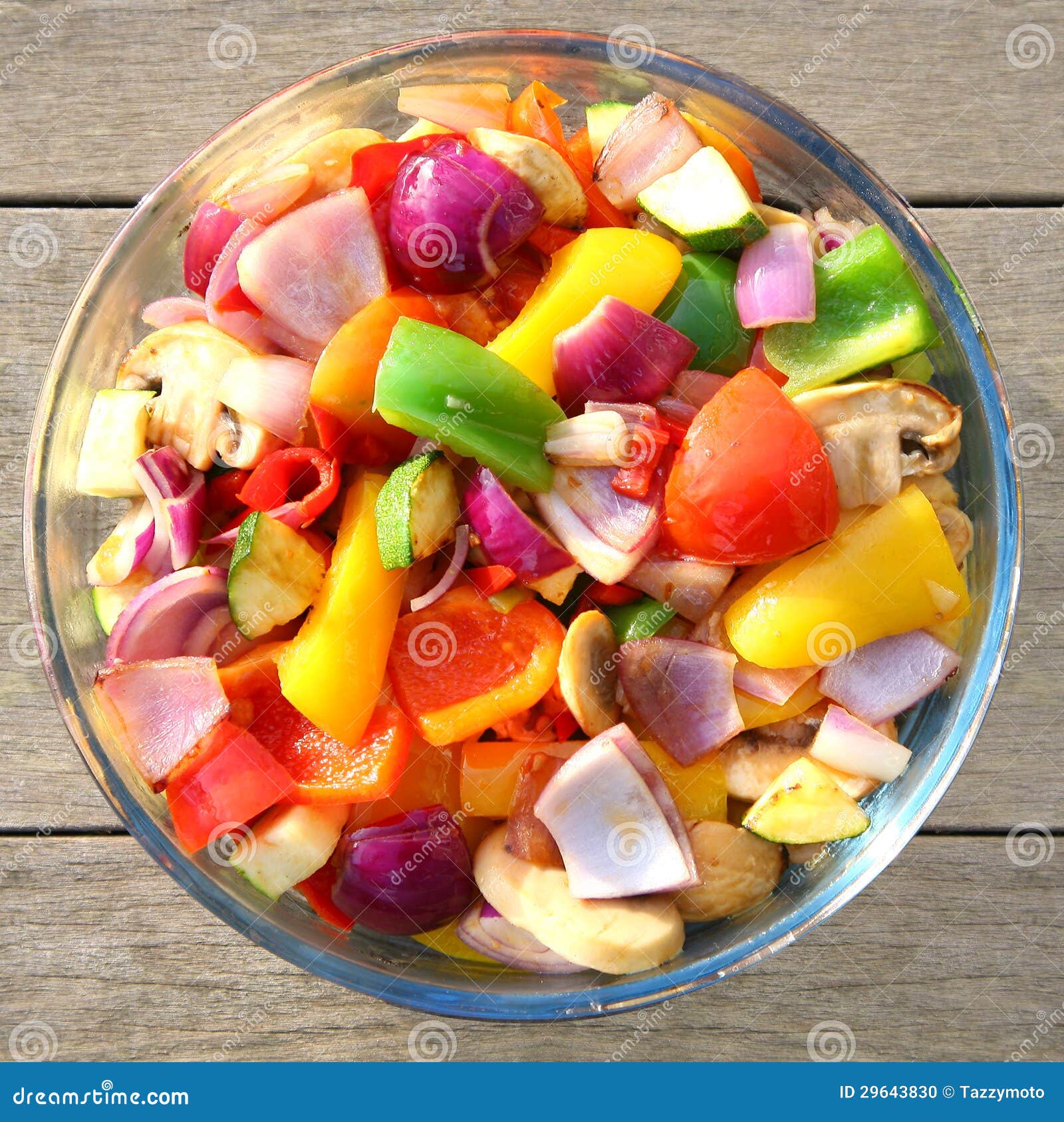 Bowl of Freshly Cooked Colorful Vegetables Stock Photo - Image of food ...
