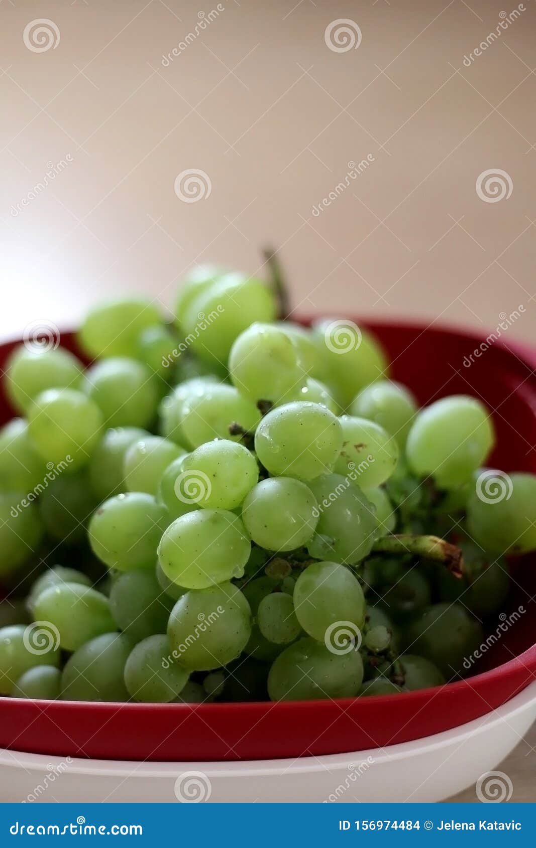 Bowl of Grapes stock photo. Image of fall, depth, eating - 156974484