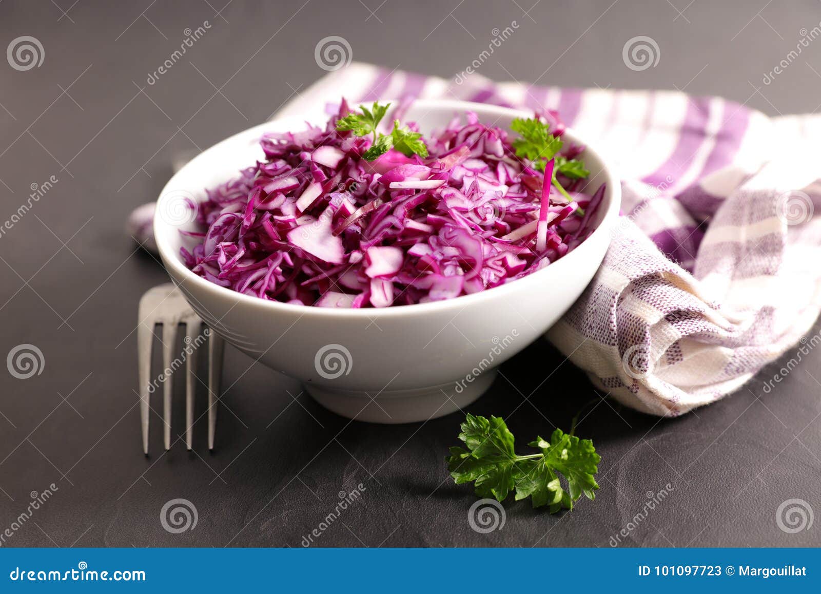 Grated red cabbage stock image. Image of cabbage, culinary - 101097723