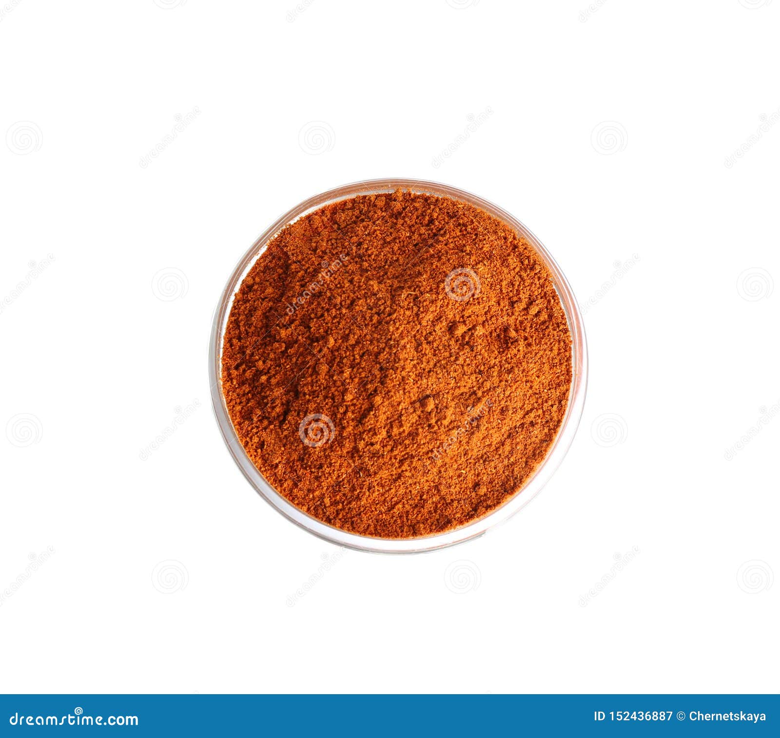 Bowl of Ground Pepper Isolated on White Stock Image - Image of ...