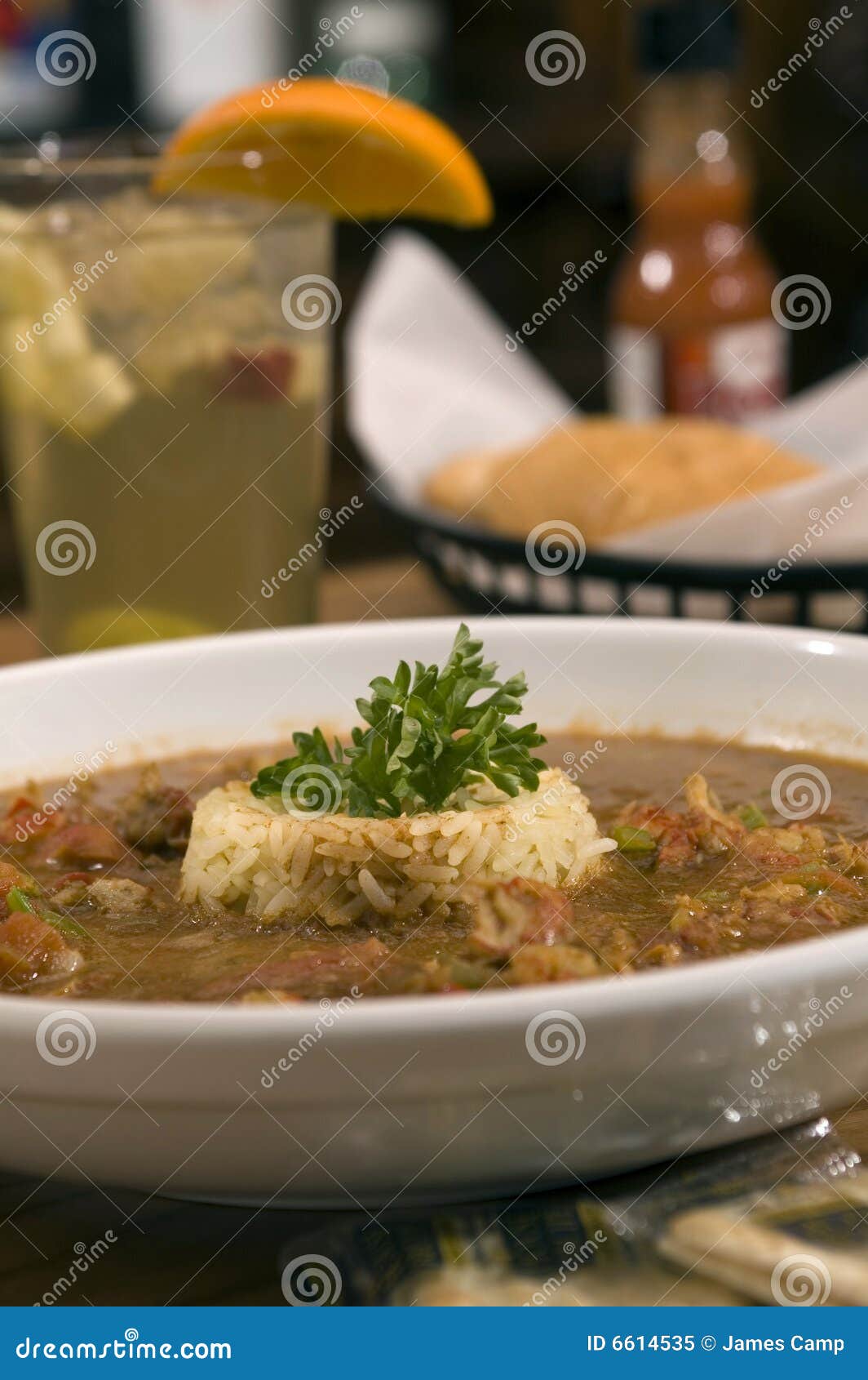 Bowl of gumbo 2 stock image. Image of bowl, cajun, crab - 6614535