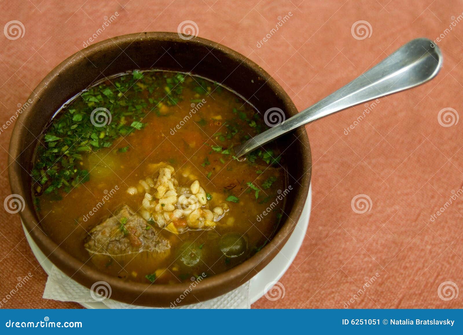 Bowl of kharcho soup stock image. Image of harcho, georgian - 6251051