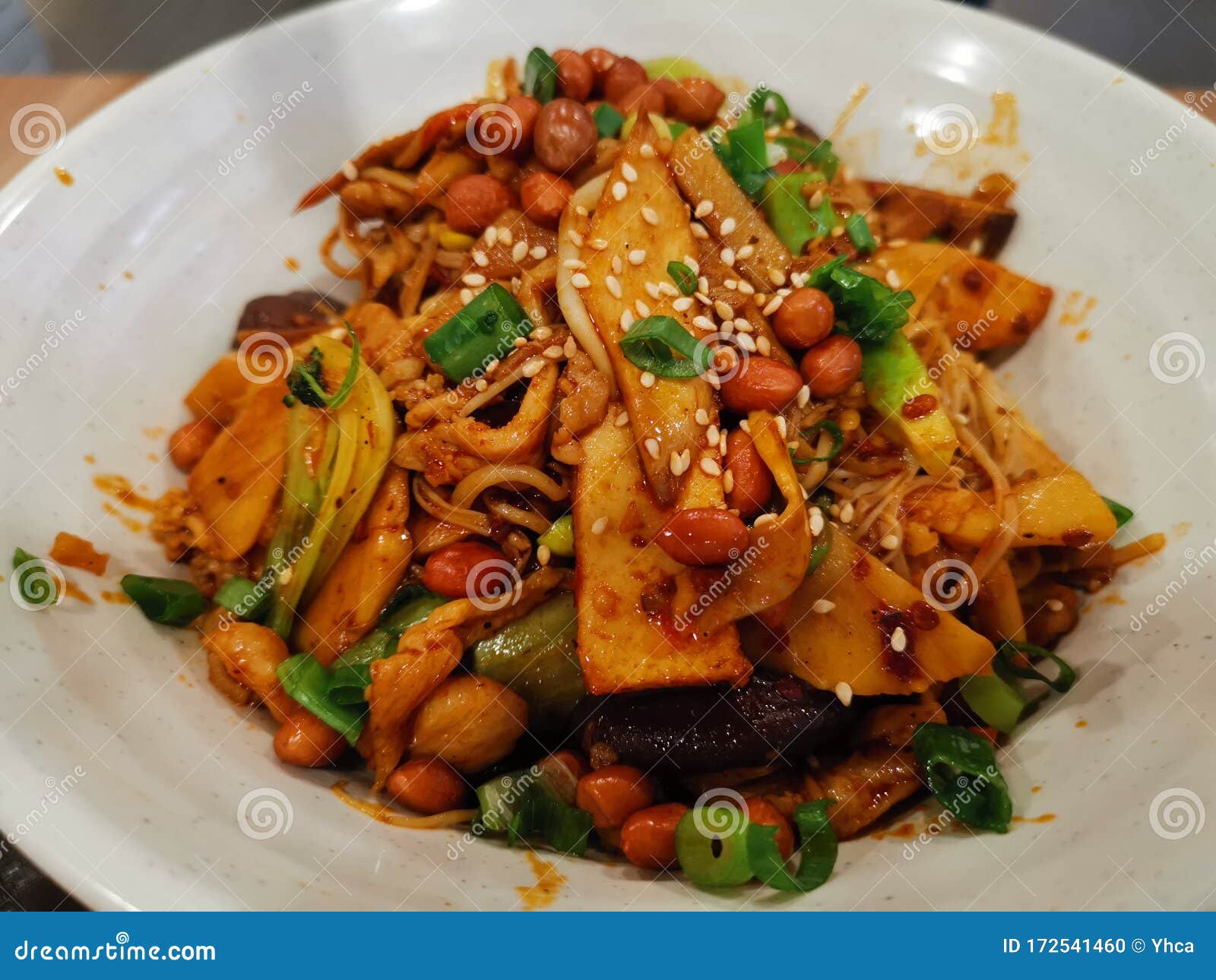 A Bowl of Mala Hotpot Spicy Stock Photo - Image of bowl, hotpot: 172541460