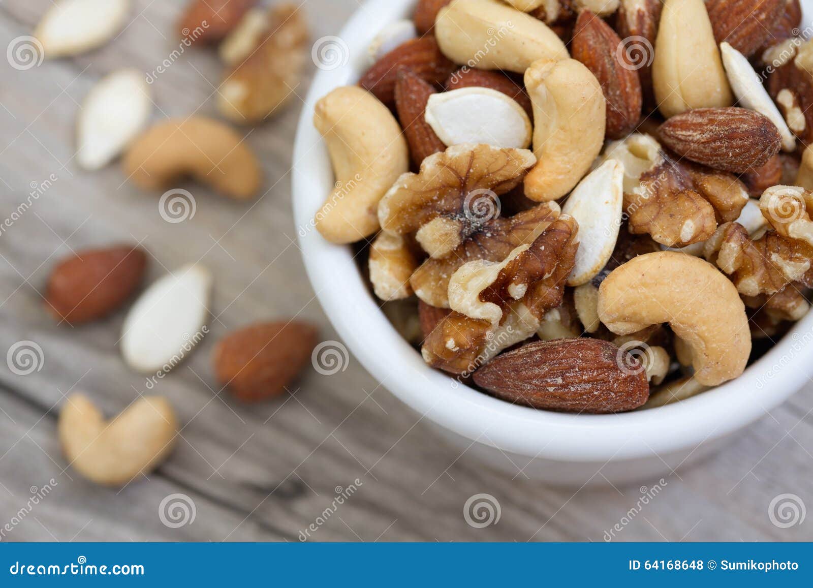 Mixed Nuts Royalty-Free Stock Photo | CartoonDealer.com #4986723