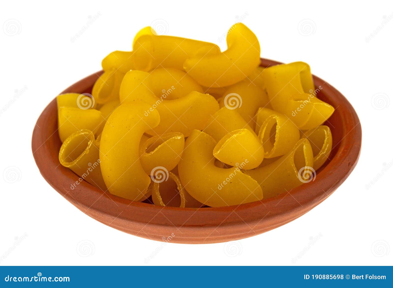 Dry Organic Elbow Macaroni Pasta Stock Image | CartoonDealer.com #221408749