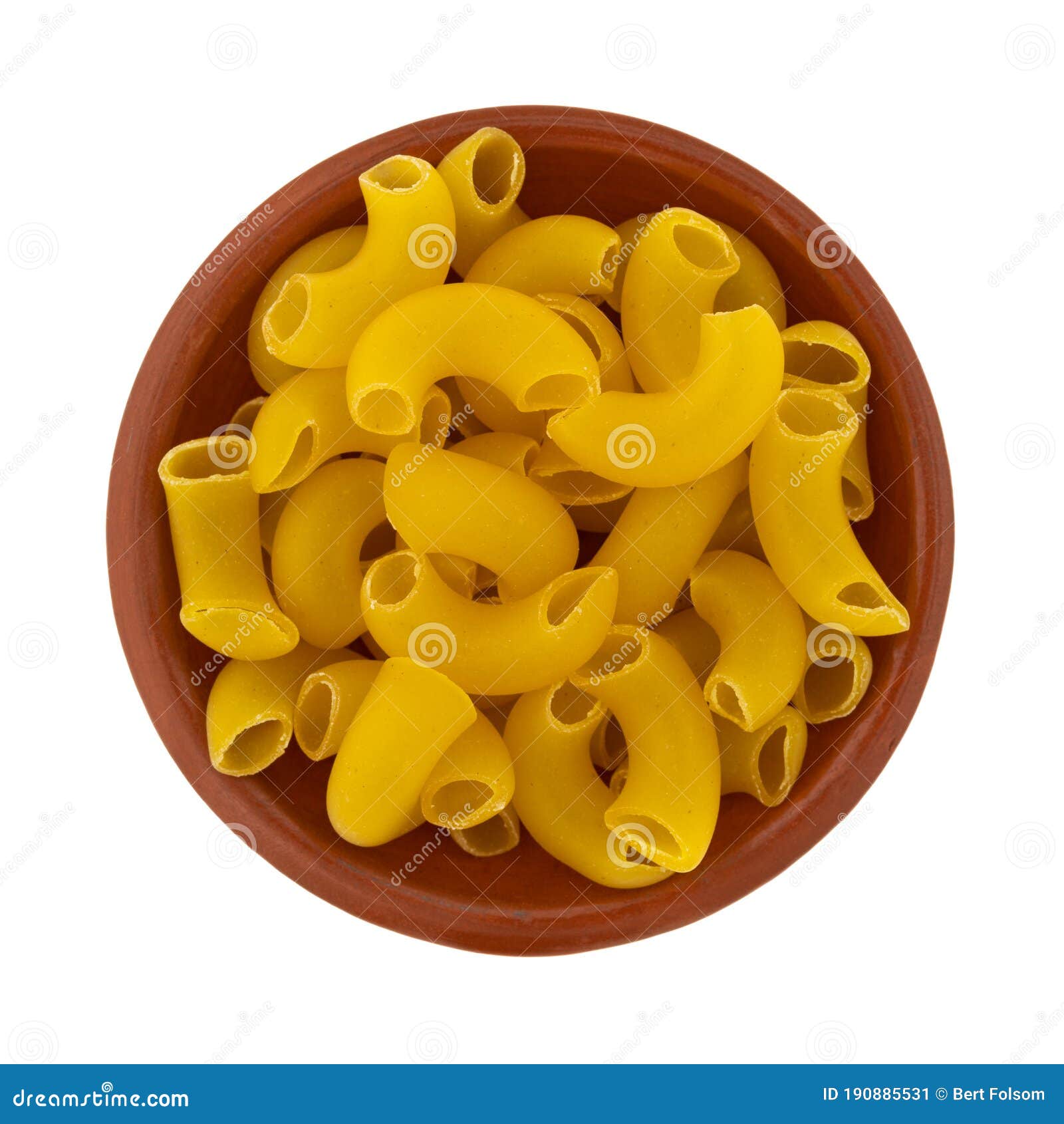 Dry Organic Elbow Macaroni Pasta Stock Image | CartoonDealer.com #221408749