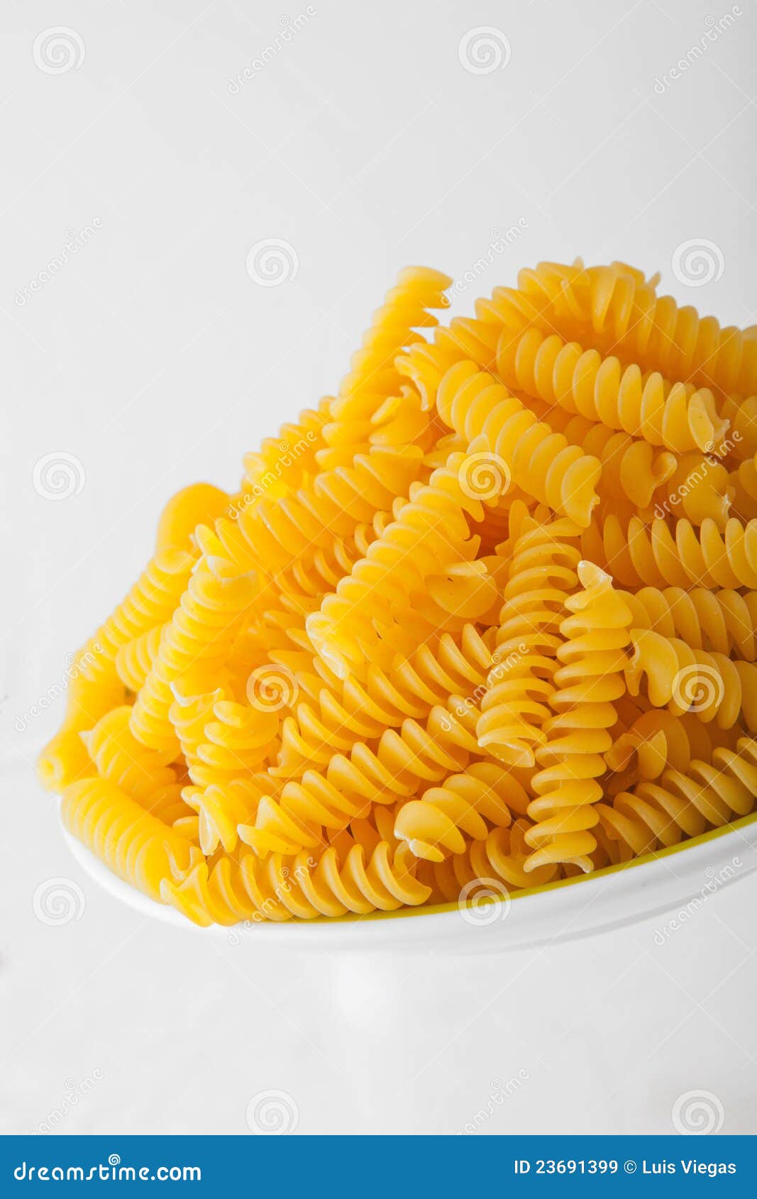 Bowl with pasta stock image. Image of pasta, cook, pile - 23691399