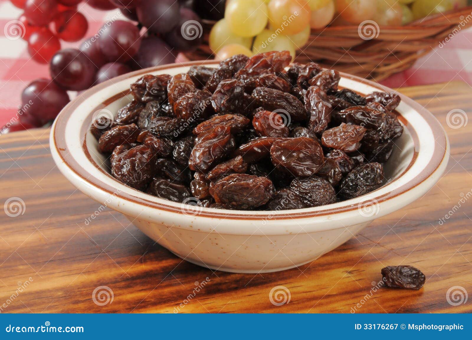 Bowl of raisins stock image. Image of dish, healthy, raisins - 33176267