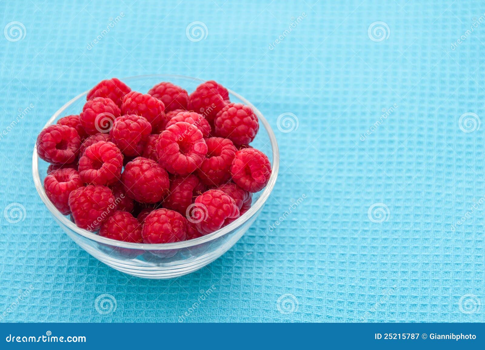 Bowl of raspberries stock image. Image of healthy, nutrition - 25215787