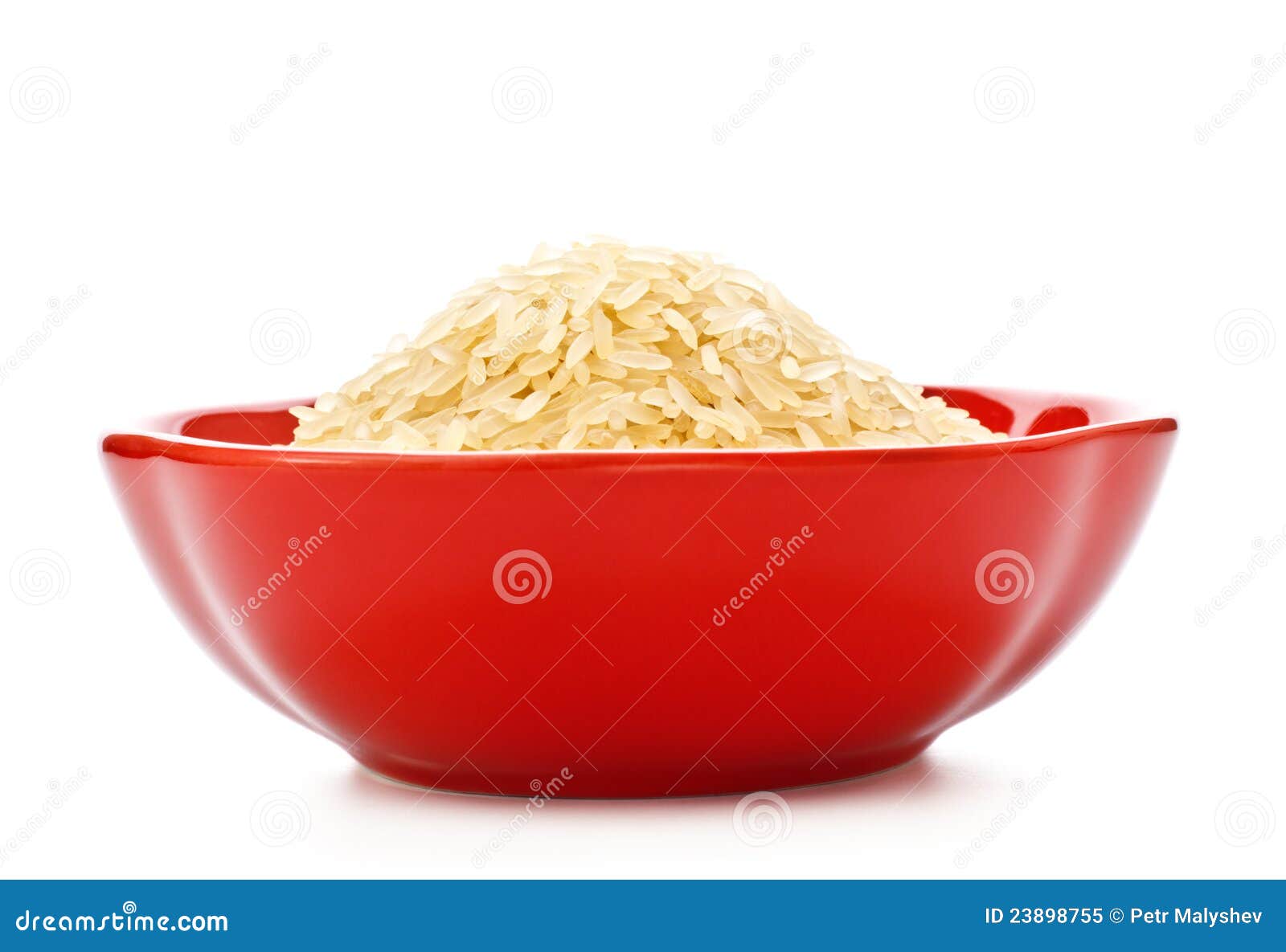 Bowl of Raw Rice stock image. Image of carbohydrates - 23898755