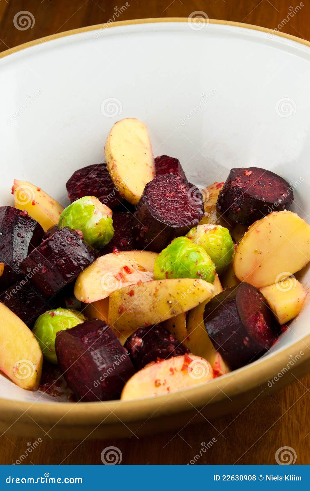 Bowl of raw vegetables stock photo. Image of health, brussels - 22630908