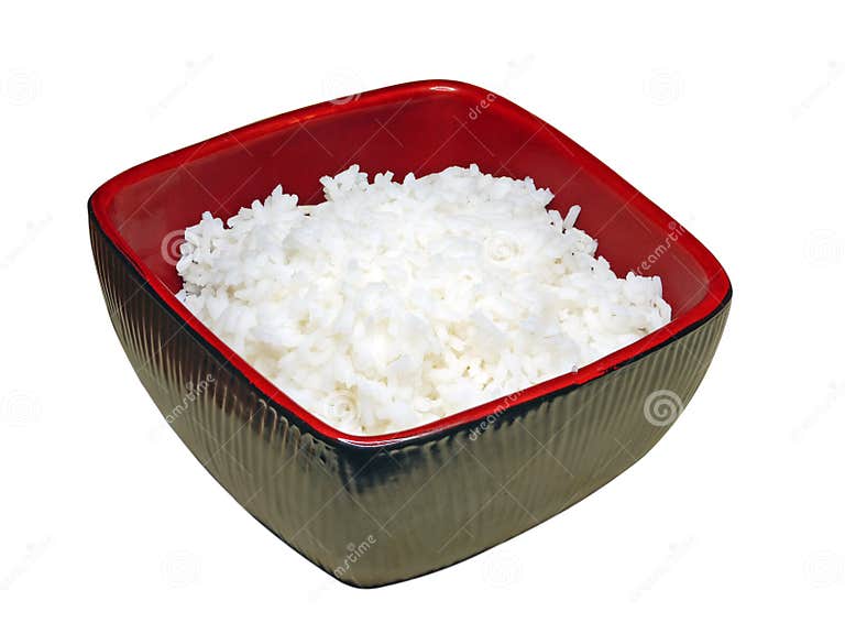 Bowl of rice stock image. Image of food, culture, rice - 18039095