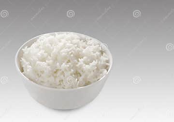 Bowl of rice stock image. Image of bowl, isolated, rice - 19520747