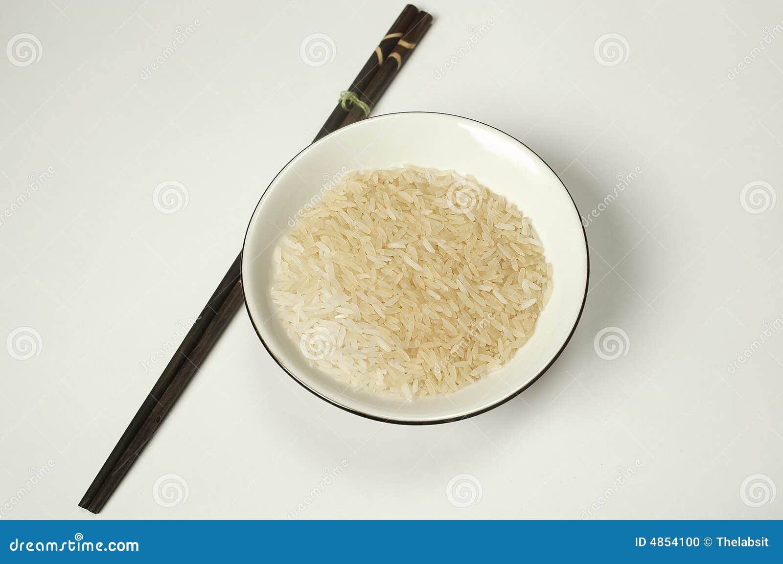 Bowl Rice And Japanese Sticksbowl, Stick, Rice, Ja Picture. Image: 4854100