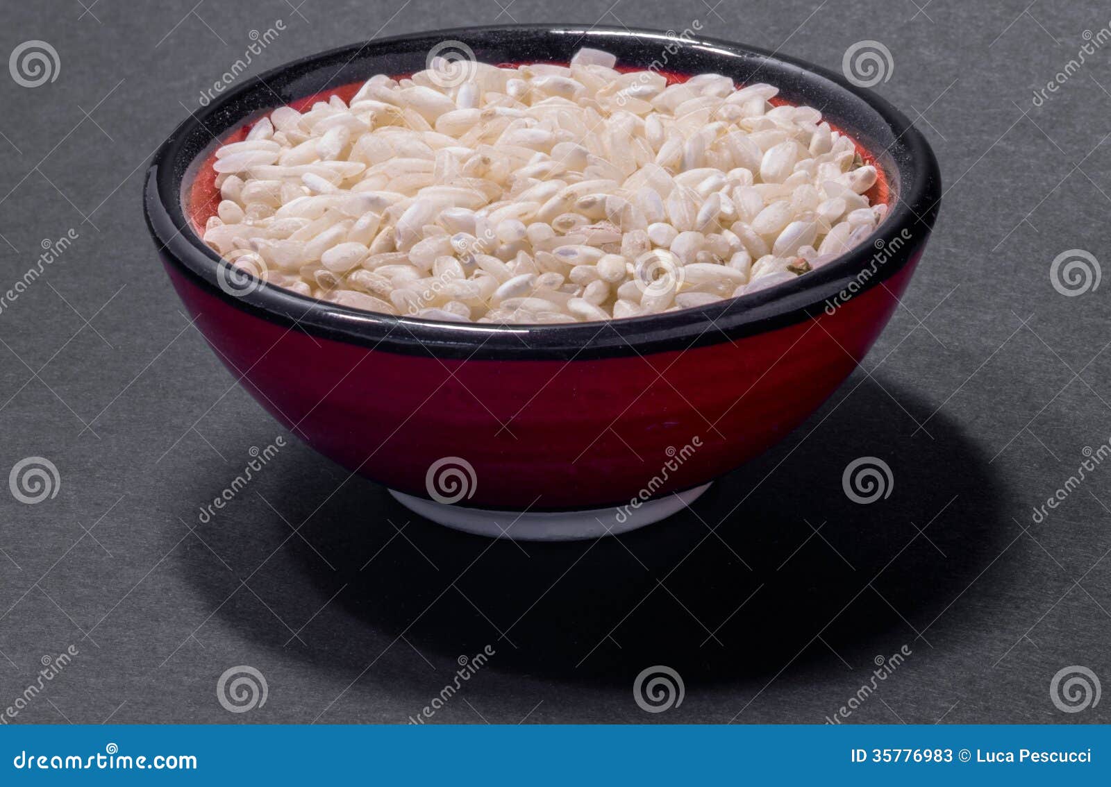 Bowl of rice stock image. Image of ingredient, dietary - 35776983