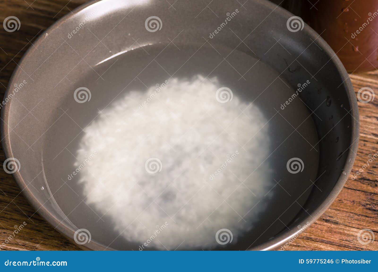 Rice Water Bath In A Bowl Stock Photo | CartoonDealer.com #82750128