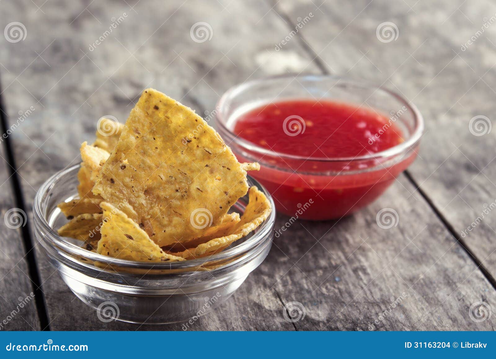 Bowl of Salsa and Tortilla Chips Stock Photo - Image of built, beige ...