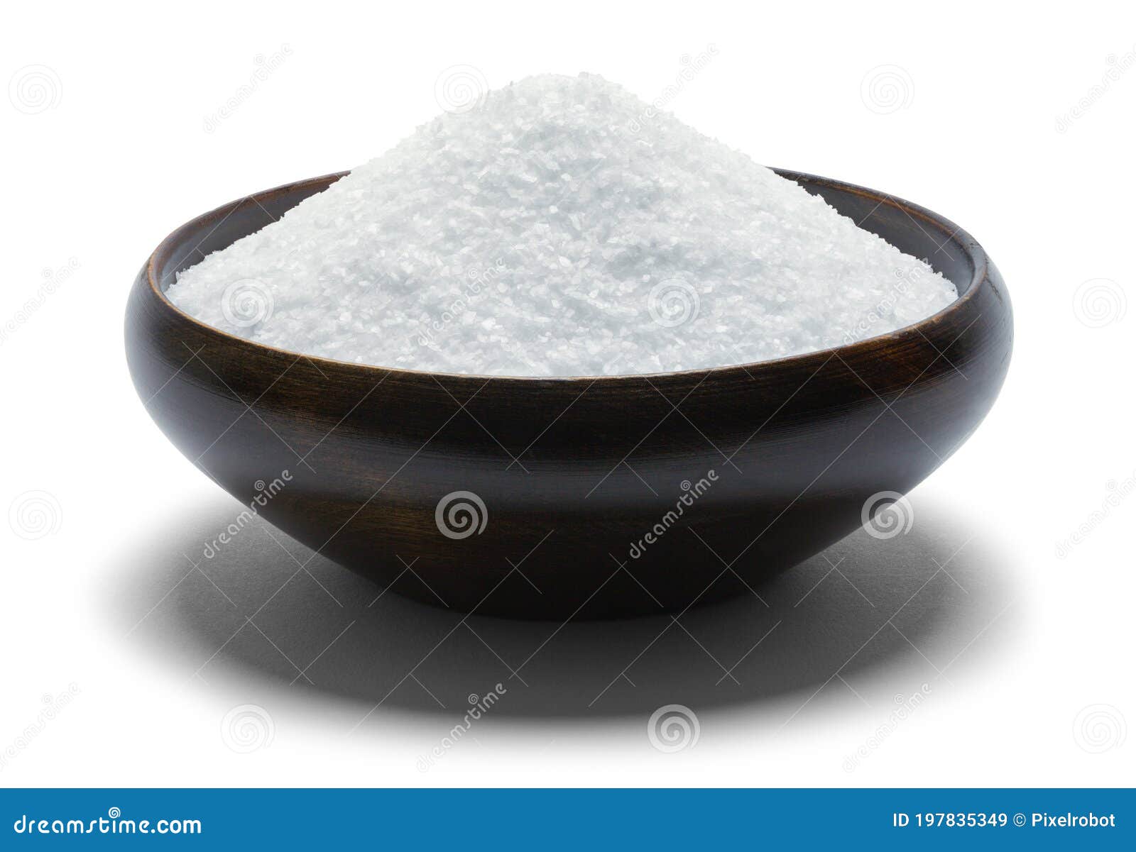 Bowl of Salt stock image. Image of seasoning, bowl, white - 197835349