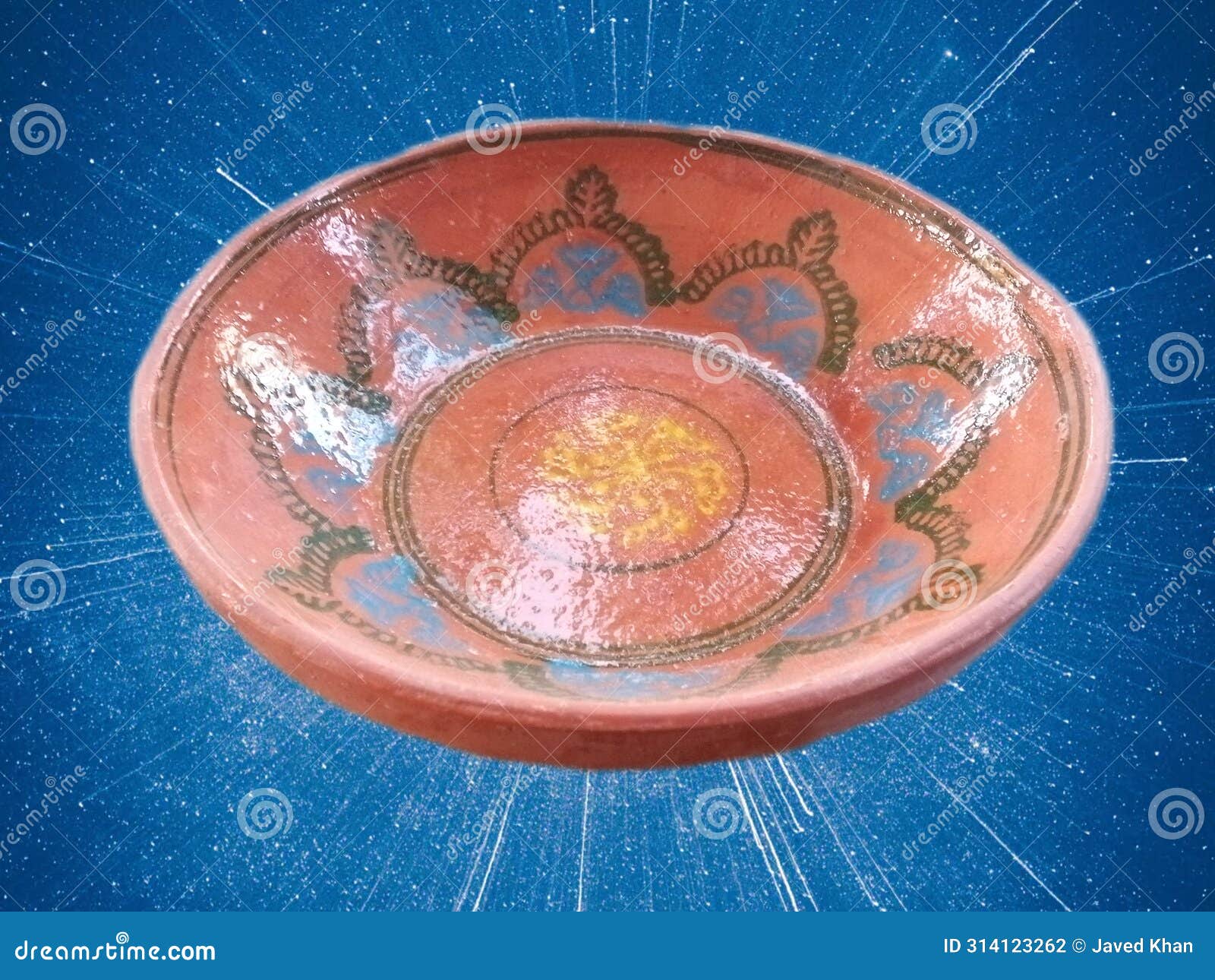 Bowl is Shown in this Picture. it is Made of Mud Stock Photo - Image of ...