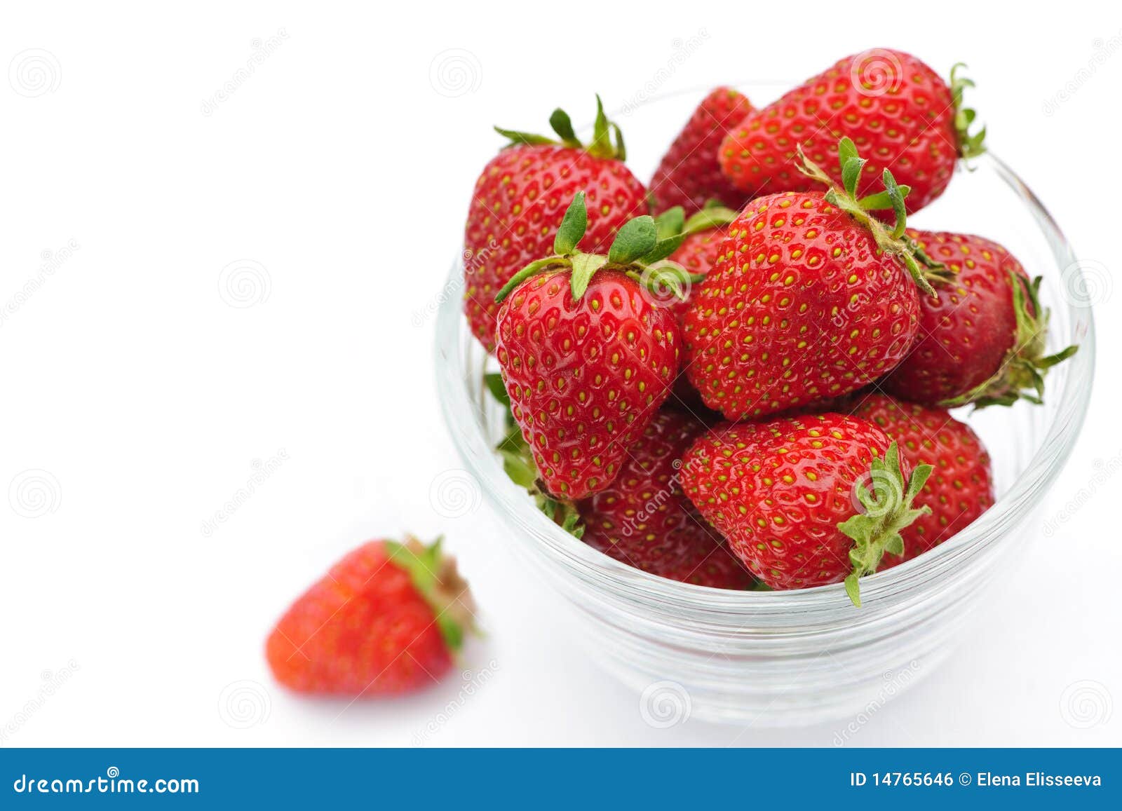 Bowl of strawberries stock photo. Image of berries, closeup - 14765646