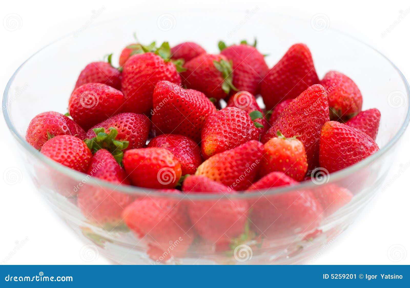 Strawberries In The Bowl
