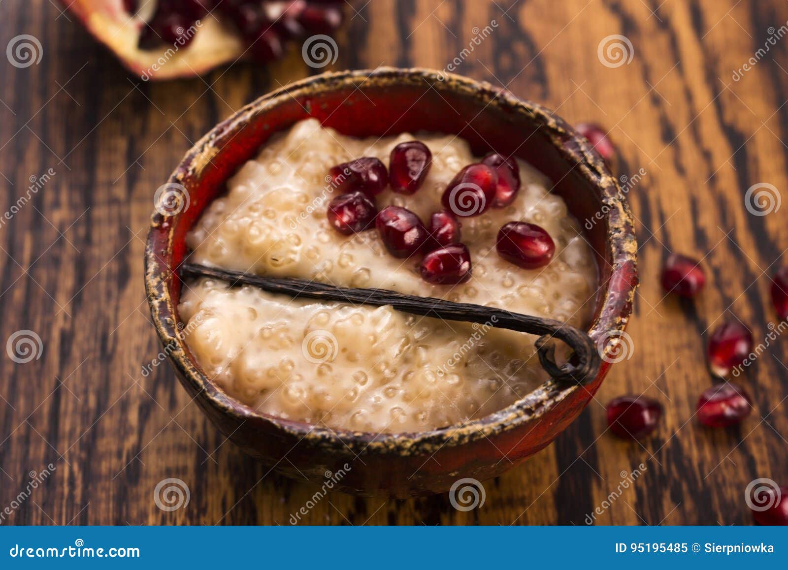 Tapioca Pudding Or Sakoo (Thai Dessert) Royalty-Free Stock Photo ...