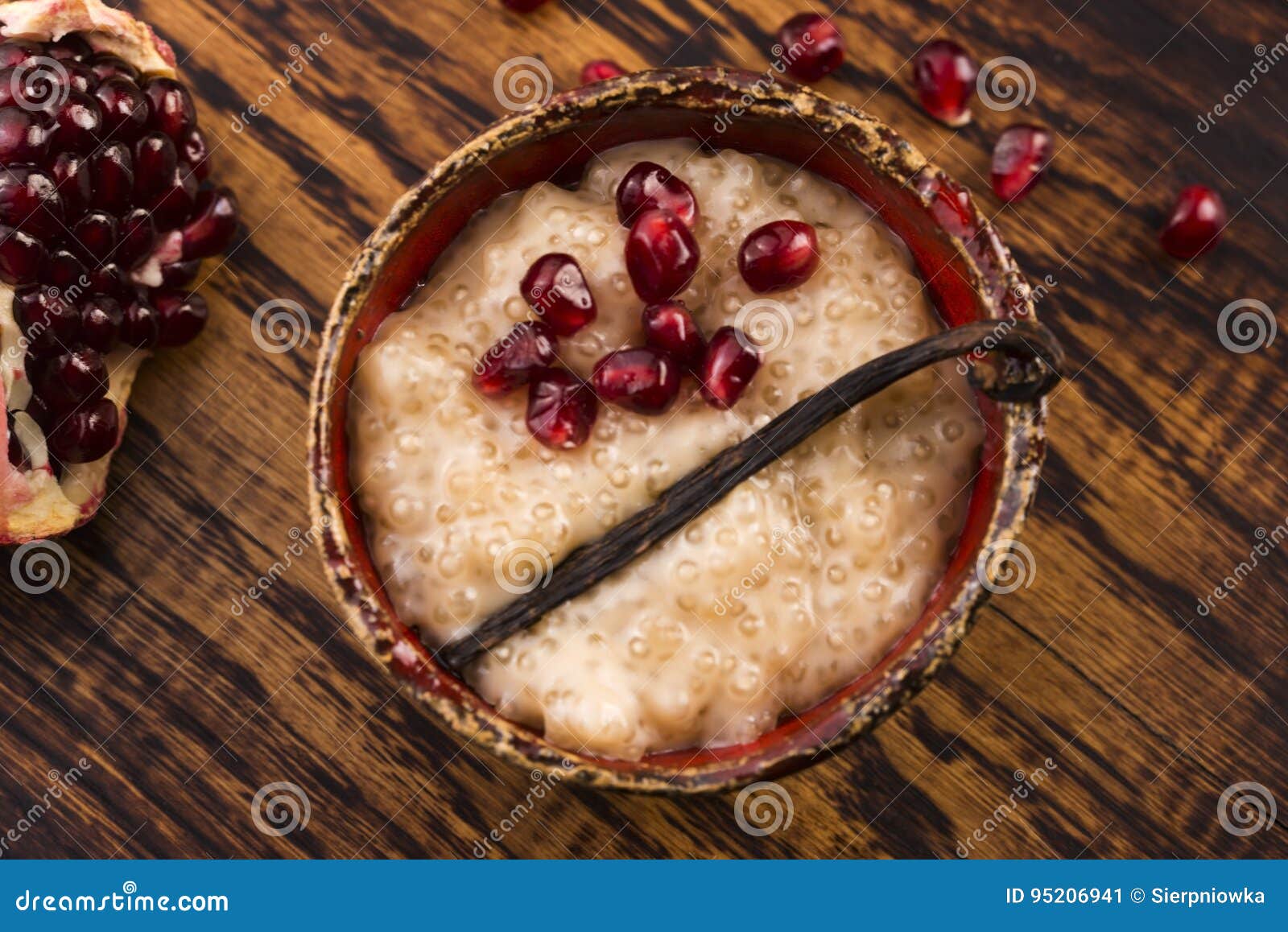 Tapioca Pudding Or Sakoo (Thai Dessert) Stock Image | CartoonDealer.com ...