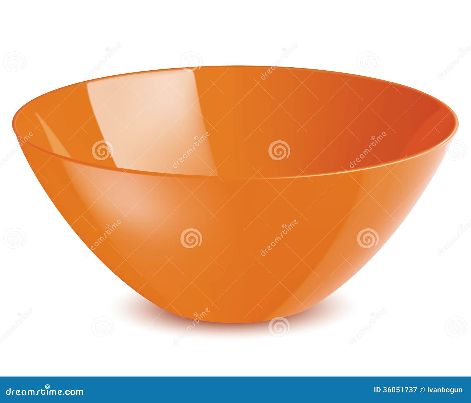 Bowl . Vector illustration stock vector. Illustration of single - 36051737