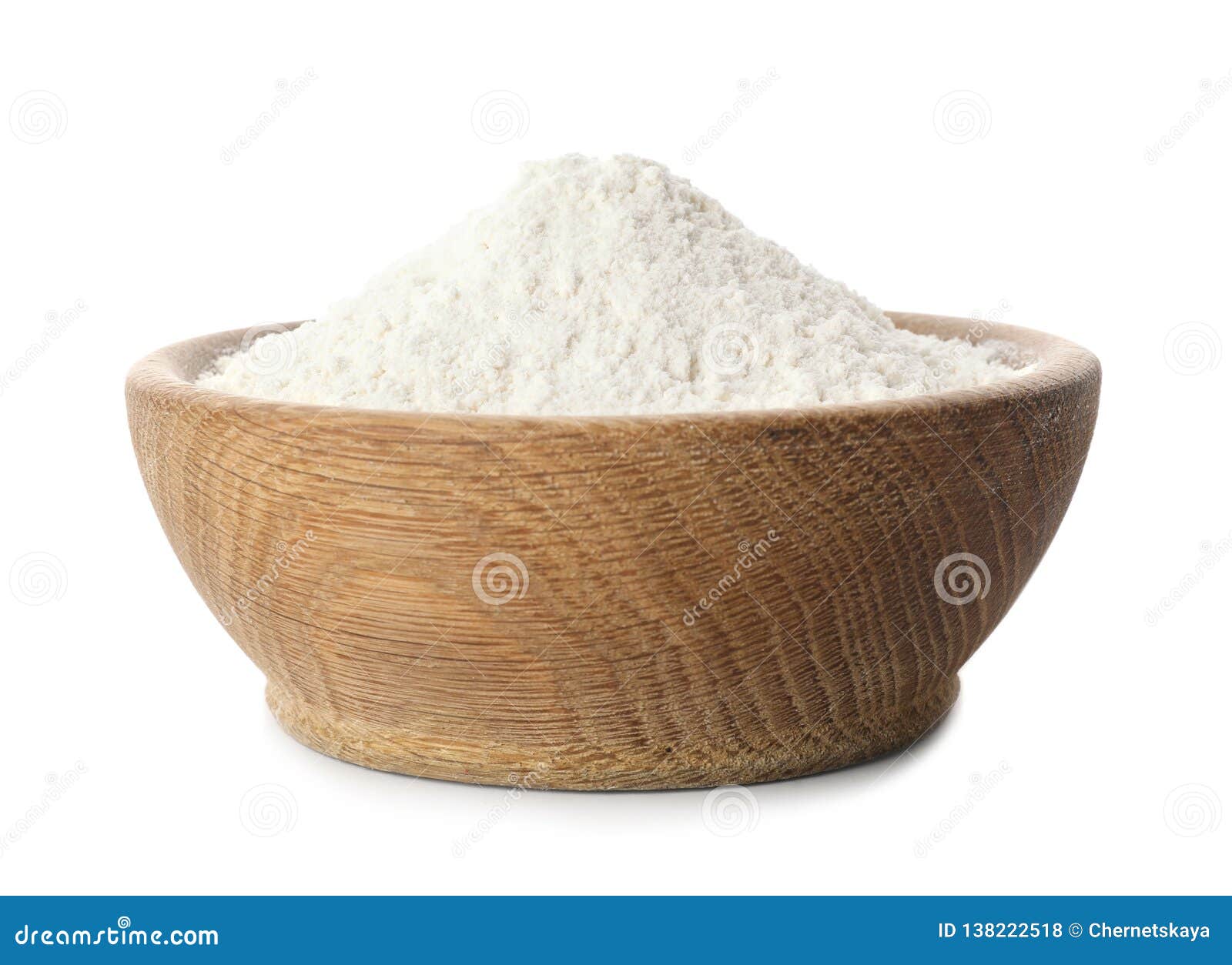 Bowl of wheat flour stock photo. Image of cooking, product - 138222518