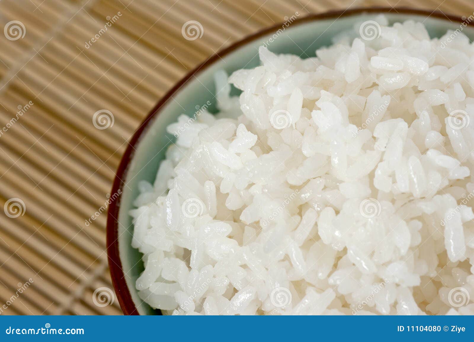 A Bowl of White Rice stock photo. Image of carbohydrate - 11104080