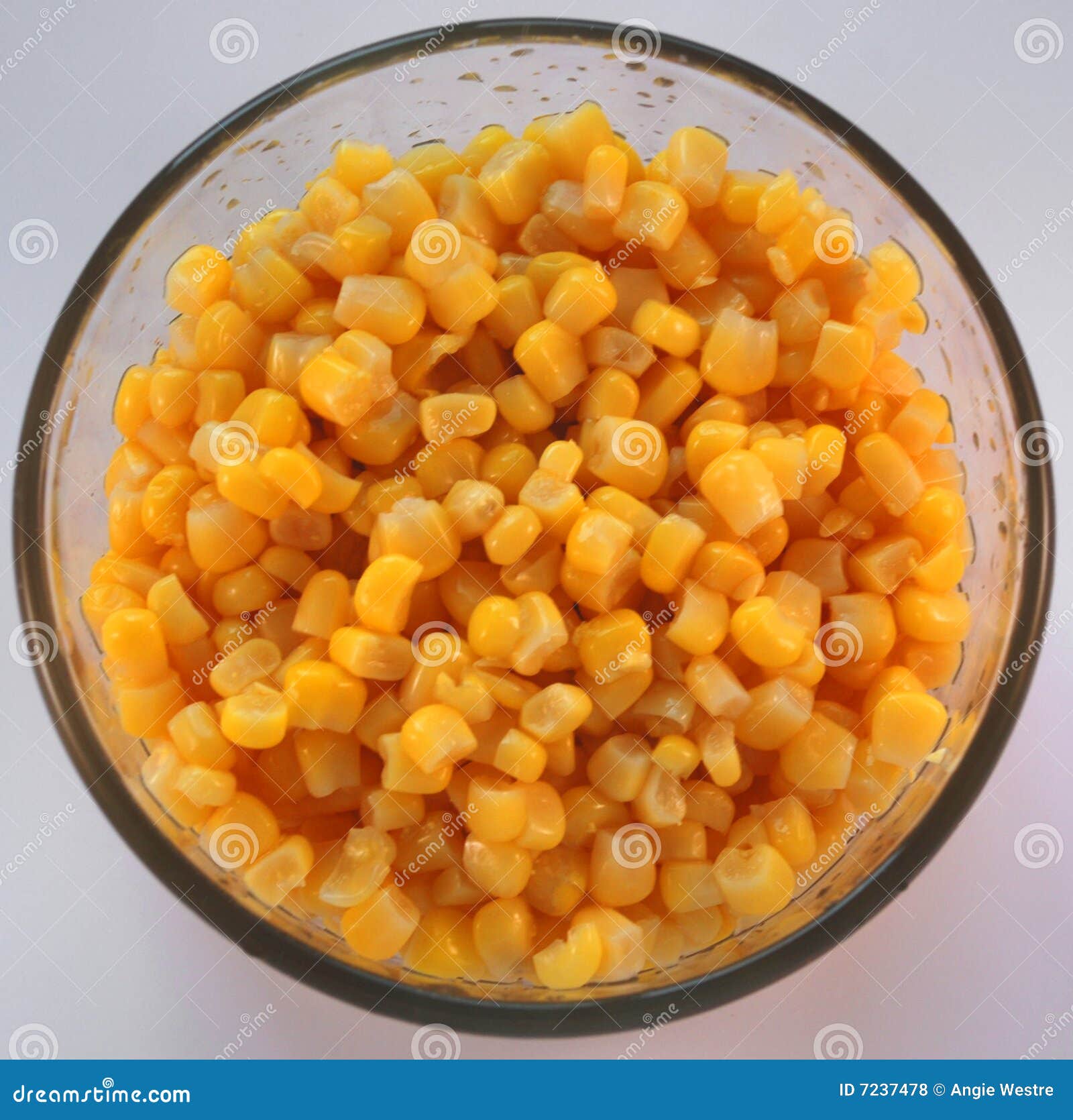 A Bowl of Yellow Corn stock photo. Image of yellow, crop - 7237478